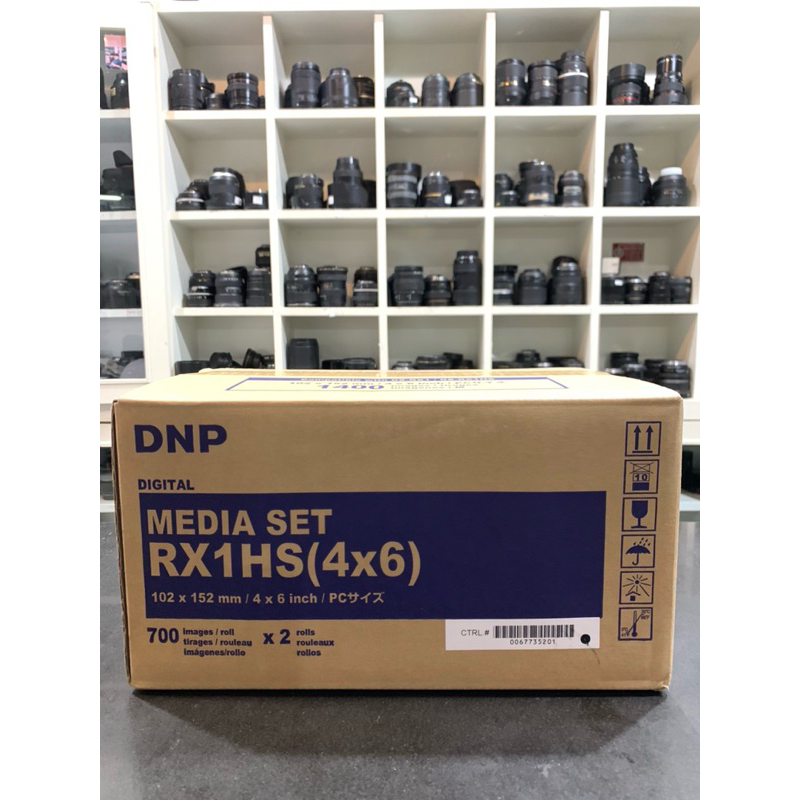 กระดาษ DNP RX1HS ขนาด 4x6นิ้ว ชุดกระดาษโฟโต้ระบบ | Shopee Thailand
