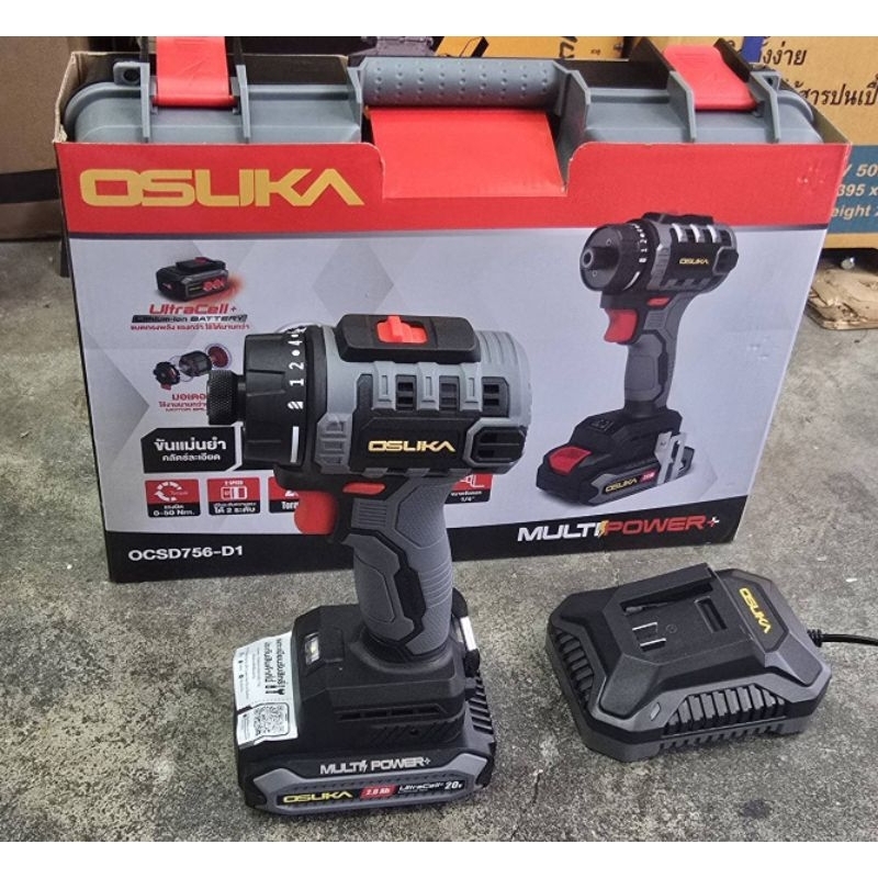 ไขควงแบตเตอรี่ Osuka รุ่น ocsd756-d1 | Shopee Thailand