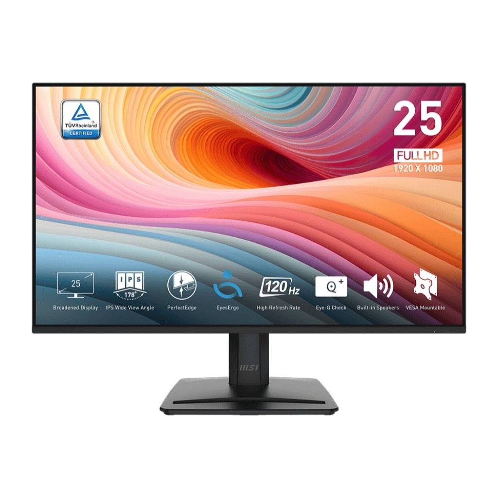 MSI LED Monitor PRO MP251 E2 - 24.5"/IPS/120Hz/3Y*3 MNL-002206 | Shopee ...