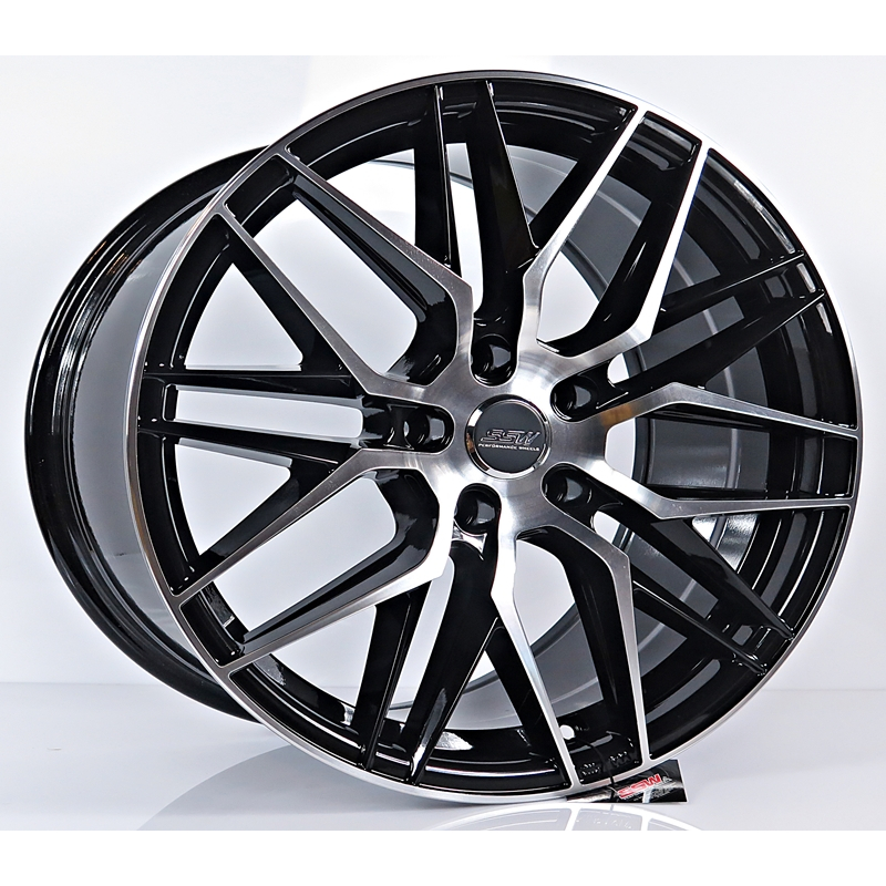 ล้อแม็กซ์ SSW Vorsteiner S348 สีดำหน้าเงา 7-16นื้ว 5รู114 ET35 [21767] | Shopee Thailand