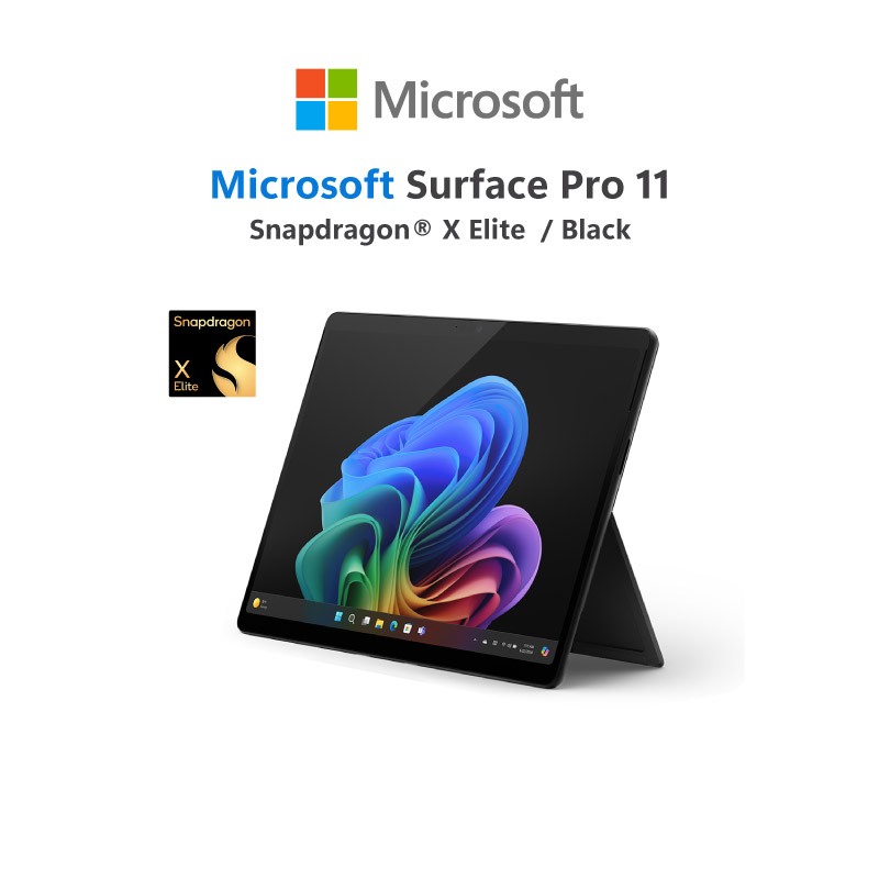 Surface Pro 11/Snapdragon X Elite/16GB/512GB /Black/Windows 11Home ...