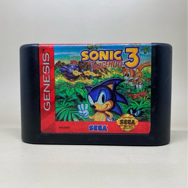 Sonic the Hedgehog 3 (Genesis) | SEGA Genesis Original Cartridge 16bit ...
