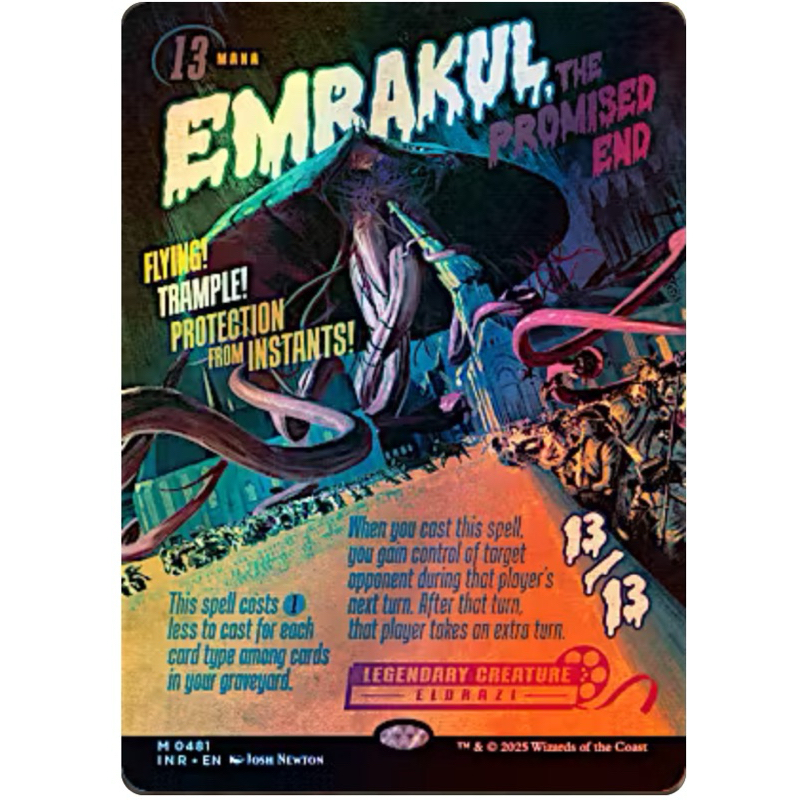 Innistrad Remastered Variants Foil: Emrakul, the Promised End (0481 ...