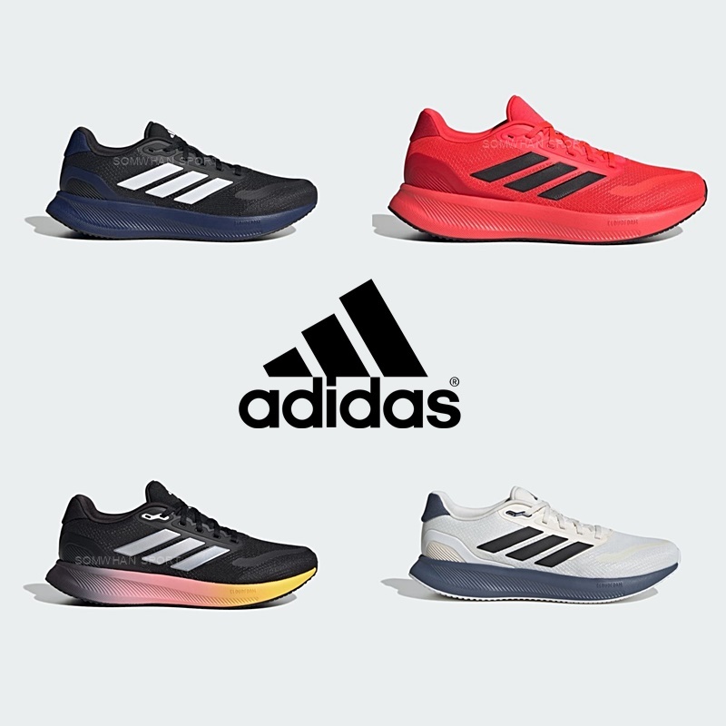 รองเท้าวิ่ง ผู้ชาย Adidas Running Runfalcon5 Men รองเท้าผ้าใบ ลิขสิทธิ์ ...