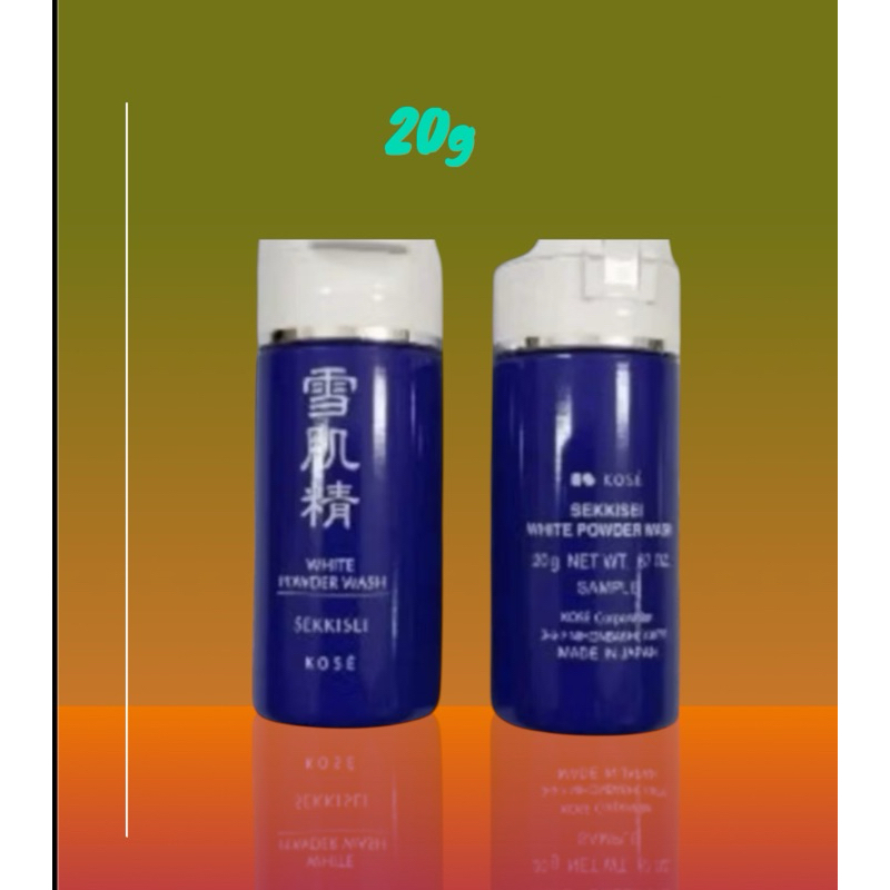 🇯🇵Kose Sekkisei Facial Powder Wash ผงแป้งล้างหน้า ขนาด 20 g.(แท้💯%) ...