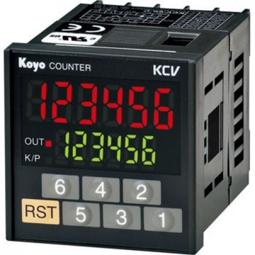 Koyo KCV-6S-C Digital Counter LED เครื่องนับจำนวน สำหรับงานอุตสาหกรรม ...