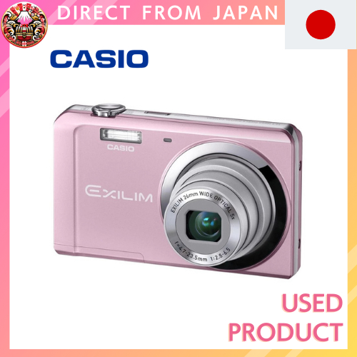 【Used】 CASIO Digital Camera EXILIM 14.1 Million Pixels 5X Pink EX-ZS5PK【Direct from Japan ...