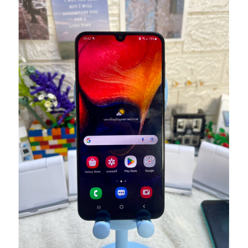 Samsung a50 Ram 6 rom 128 จอ 6.4 นิ้ว ใส่ได้ทุกเครือข่ายทุกซิม รองรับ ...
