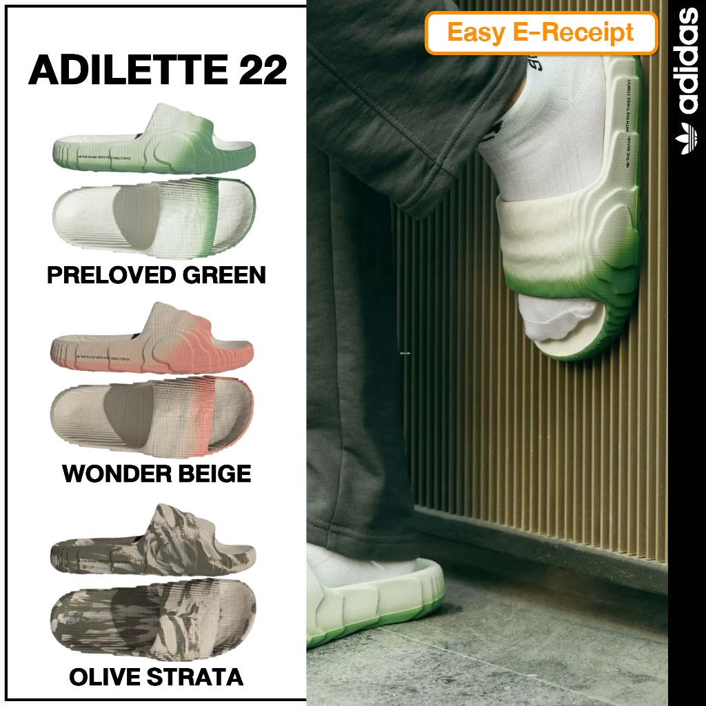 Adidas Collection รองเท้าแตะ Adilette 22 Slides IG5918 / IF3673 ...