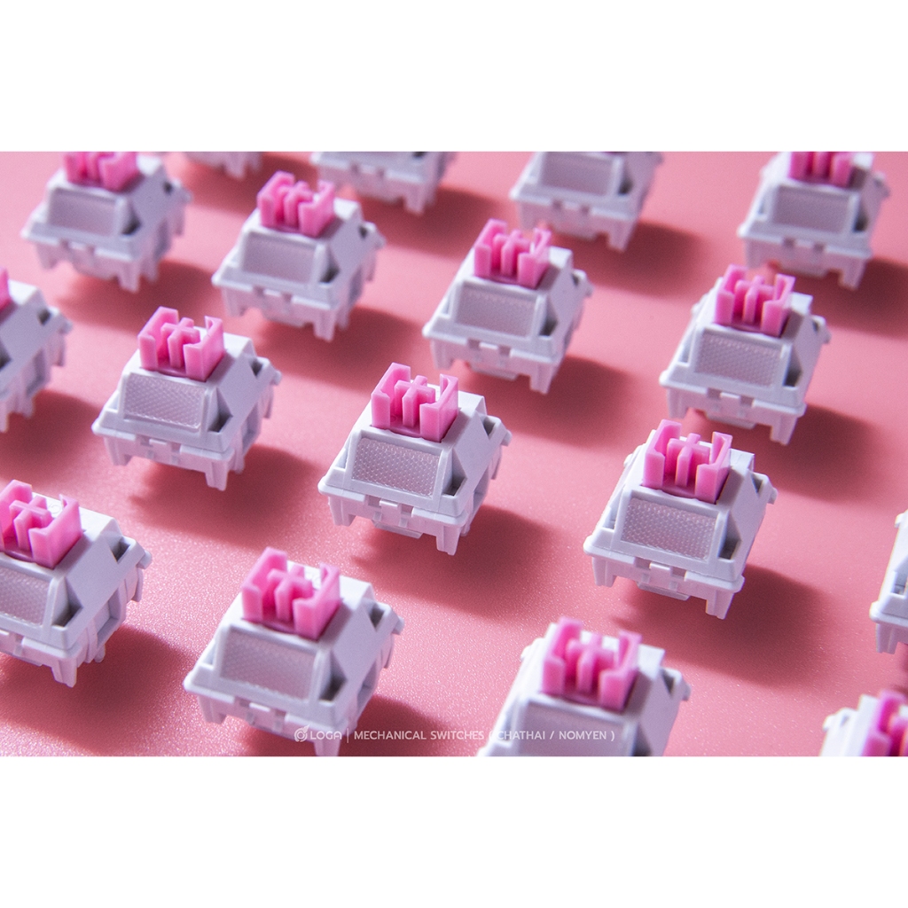 สวิตช์ LOGA MECHANICAL KEYBOARD SWITCHES : NOMYEN / CHATHAI (35 pcs ...