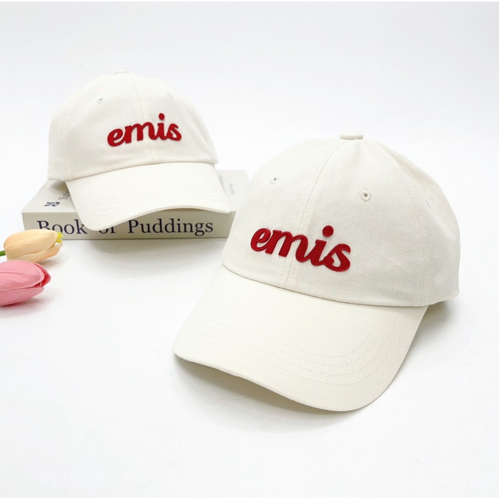 Emis Ball Cap (Cream red) | Shopee Thailand