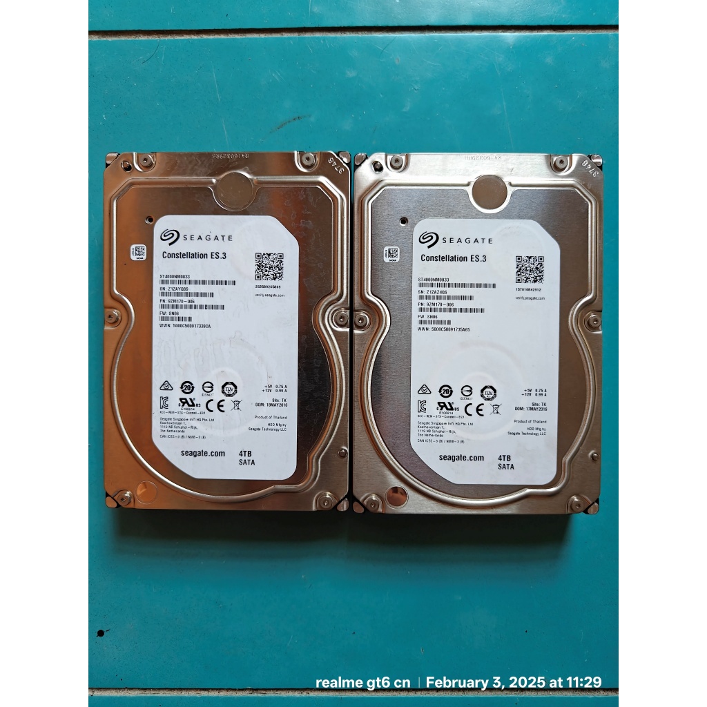 Seagate Constellation ES.3 ST4000NM0033 4TB 7200RPM 128MB cache SATA ...