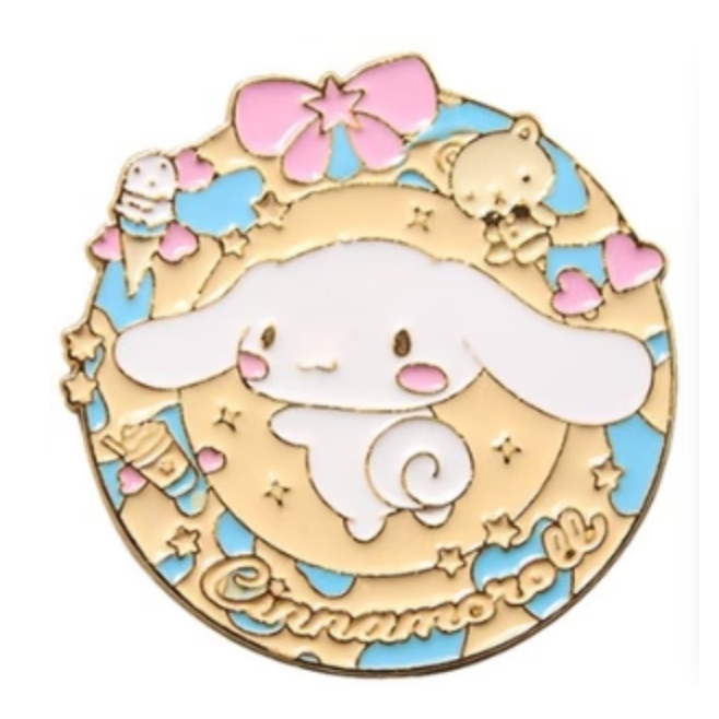 Cinnamonroll - pin - yellow (พร้อมส่ง) | Shopee Thailand