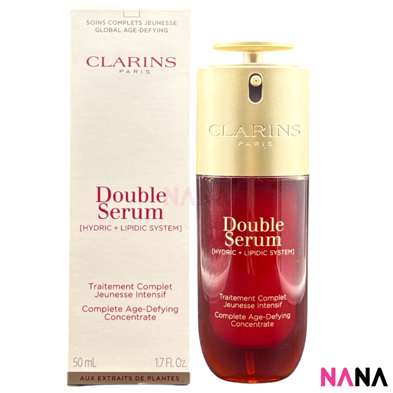 Clarins Double Serum Complete Age Control Concentrate 50ml (9th Generation) เซรั่ม เข้มข้ม ...