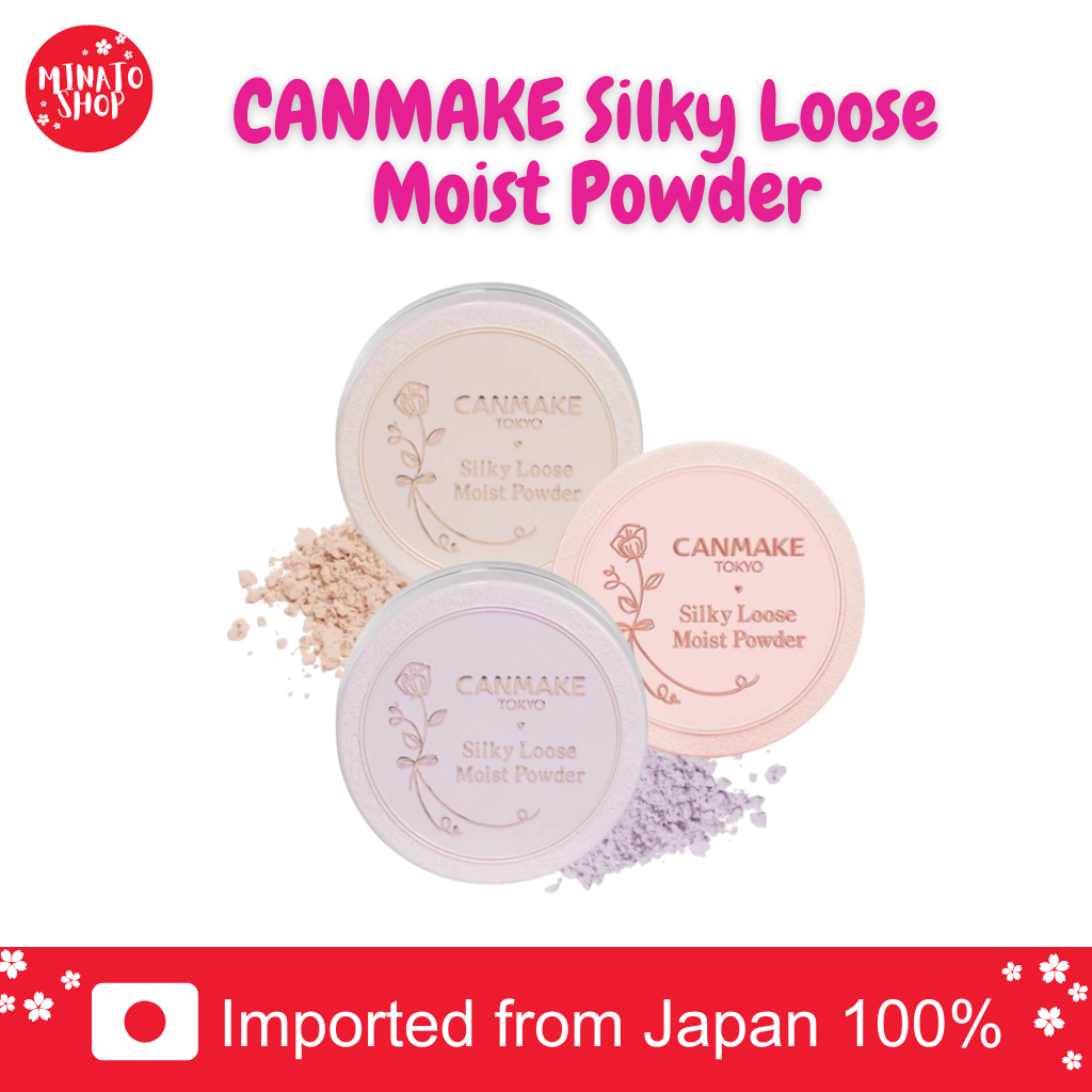 CANMAKE Silky Loose Moist Powder แป้งฝุ่นCanmake เนื้อละเอียดเนียนนุ่ม รุ่นใหม่ล่าสุด สุดฮิตจาก ...
