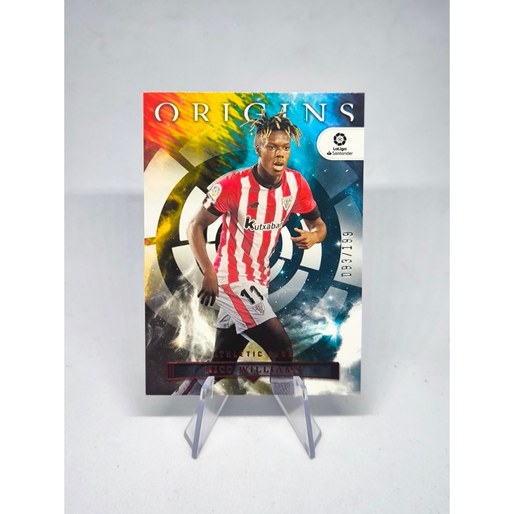 การ์ดนักฟุตบอล Panini Chronicles Origins Nico Williams RC 93/199 ...