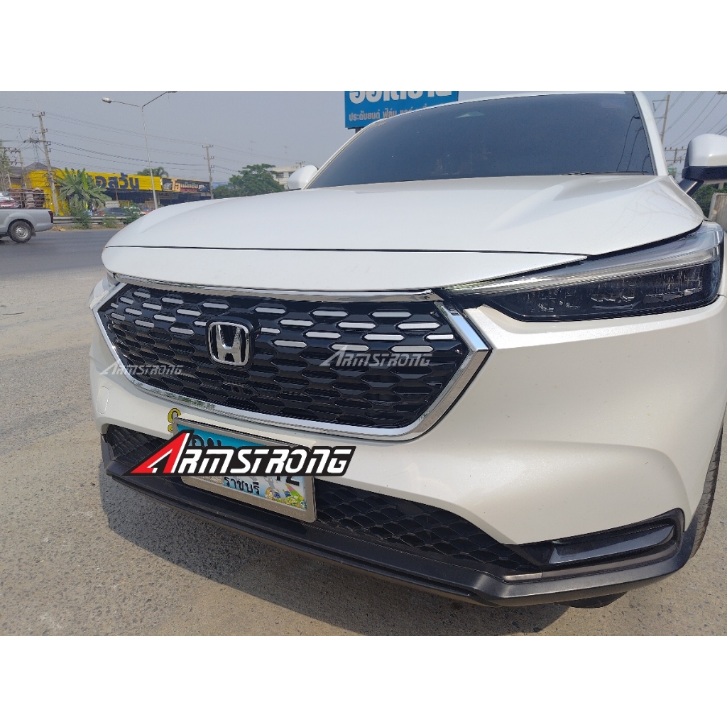 กระจังหน้า HONDA HRV HR-V 2021 2022 2023 eHEV ทรงMODULO ดำเงา/ชุบ ...