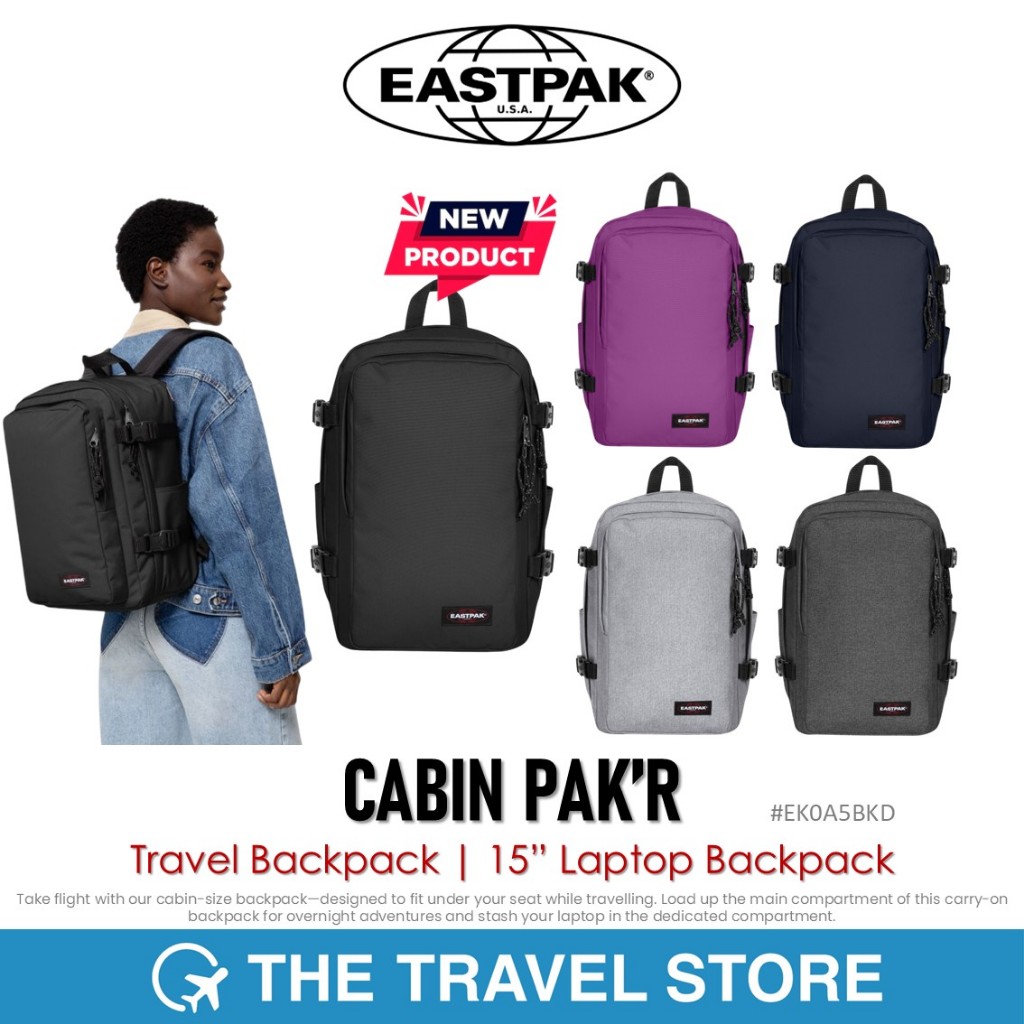 Eastpak CABIN PAK’R Travel Backpack | 15” Laptop Backpack (EK0A5BKD ...