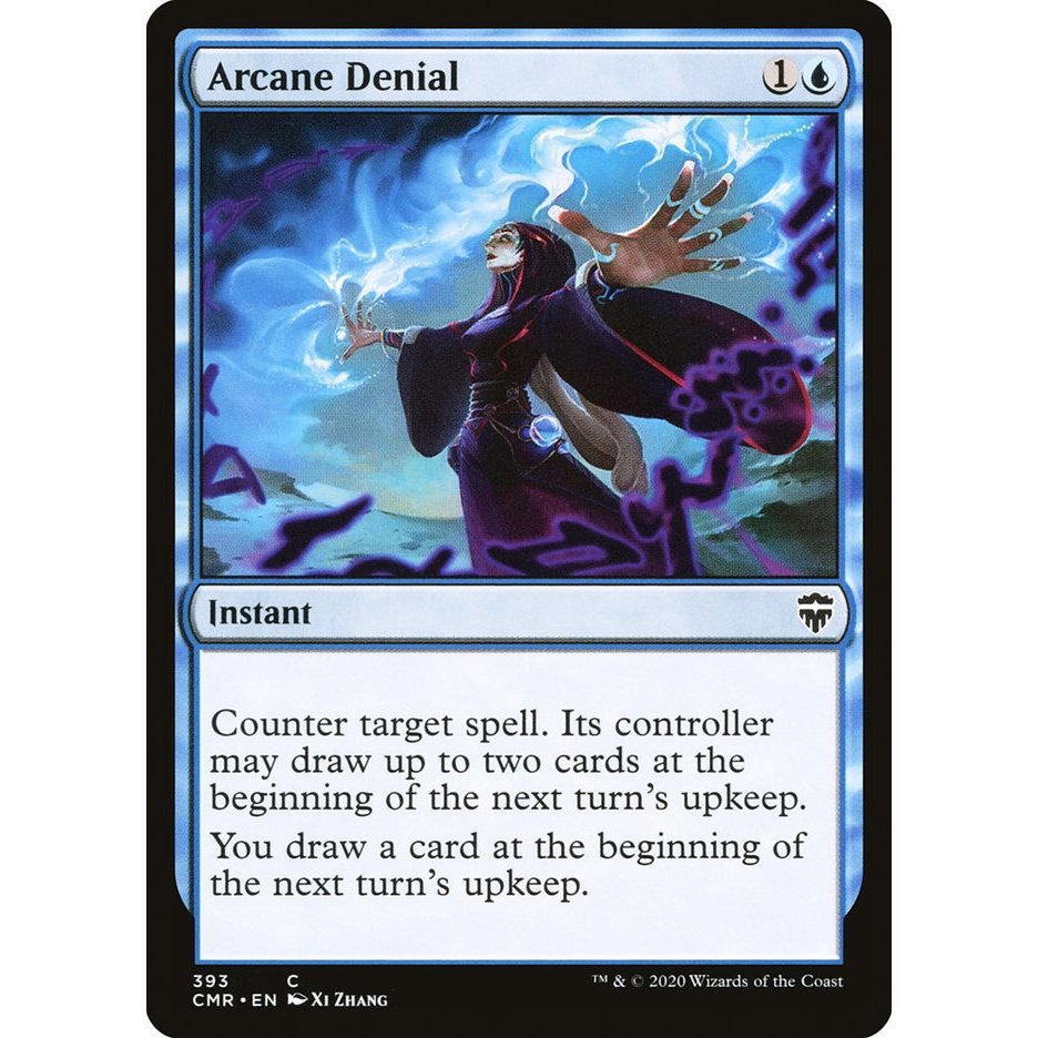 Arcane Denial CMR, DRC การ์ด Magic the Gathering [MTG] ของแท้ | Shopee Thailand