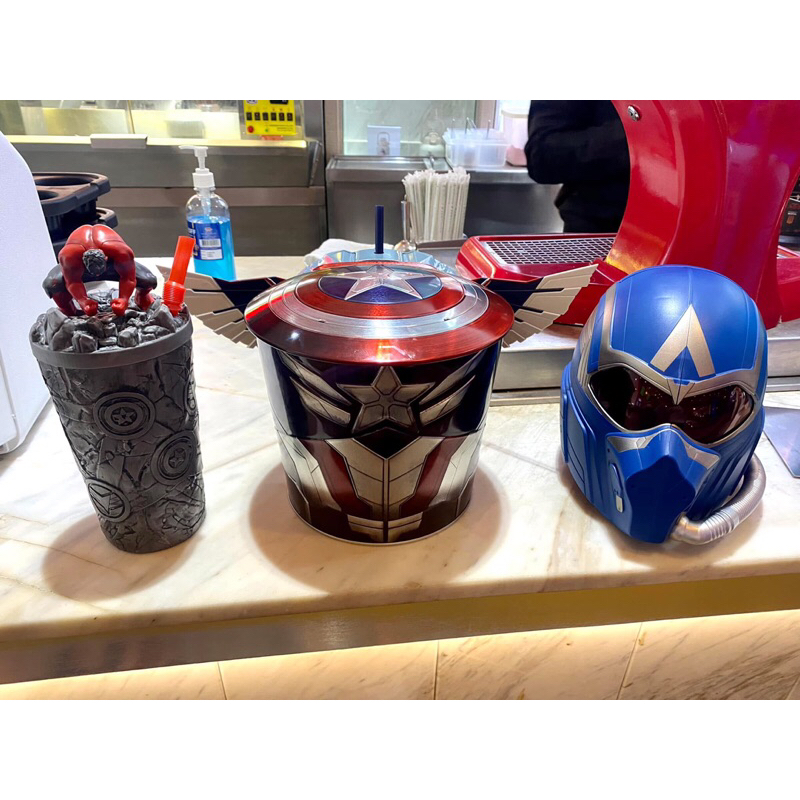 (ทักขอลด30%) ถังป๊อปคอร์น Captain America: Brave New World Bucket และ ...