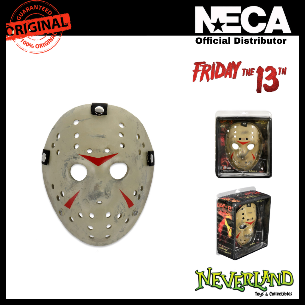 (NECA) Friday the 13th Part 3: Jason Mask Prop Replica | Shopee Thailand