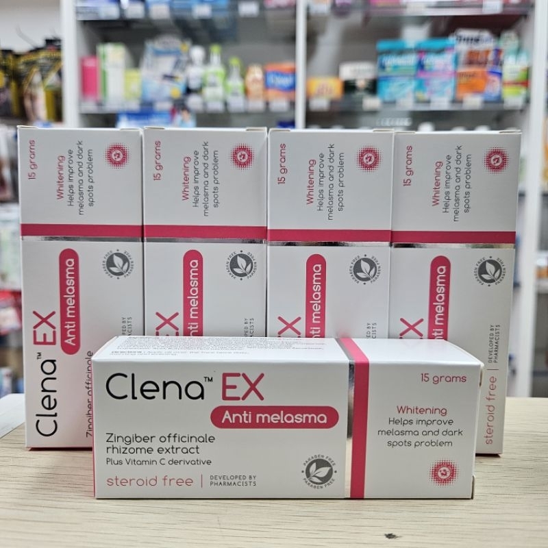 Clena EX Anti Melasma 15g คลีน่า เอ็กซ์ บำรุงผิวหน้า กระจ่างใส ลดฝ้า ...