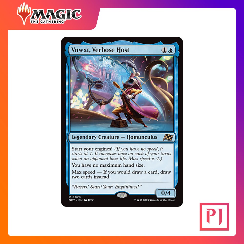 [MTG] Vnwxt, Verbose Host [DFT] [BLUE] [RARE] [NORMAL] [ENG] (การ์ดเม ...