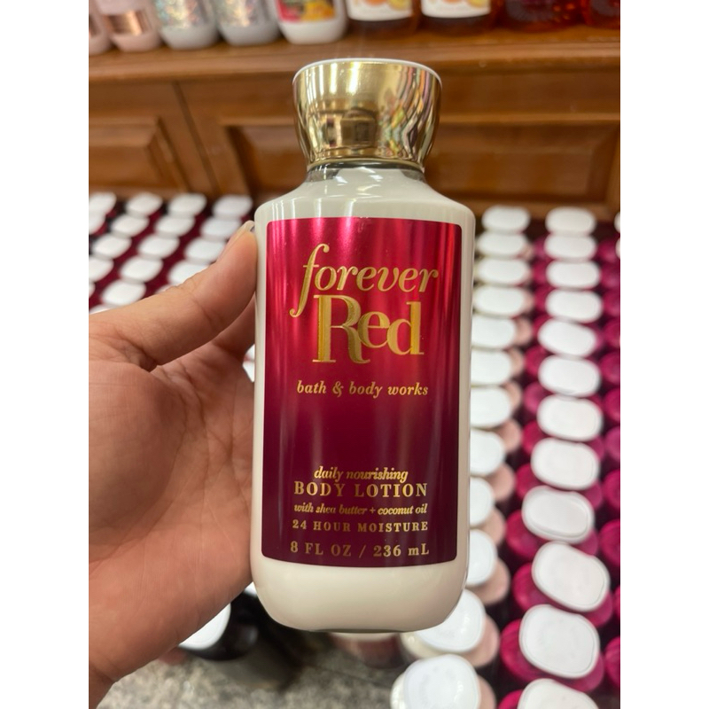 Bath & Body Works Forever Red Lotion 236ml. ของแท้ | Shopee Thailand