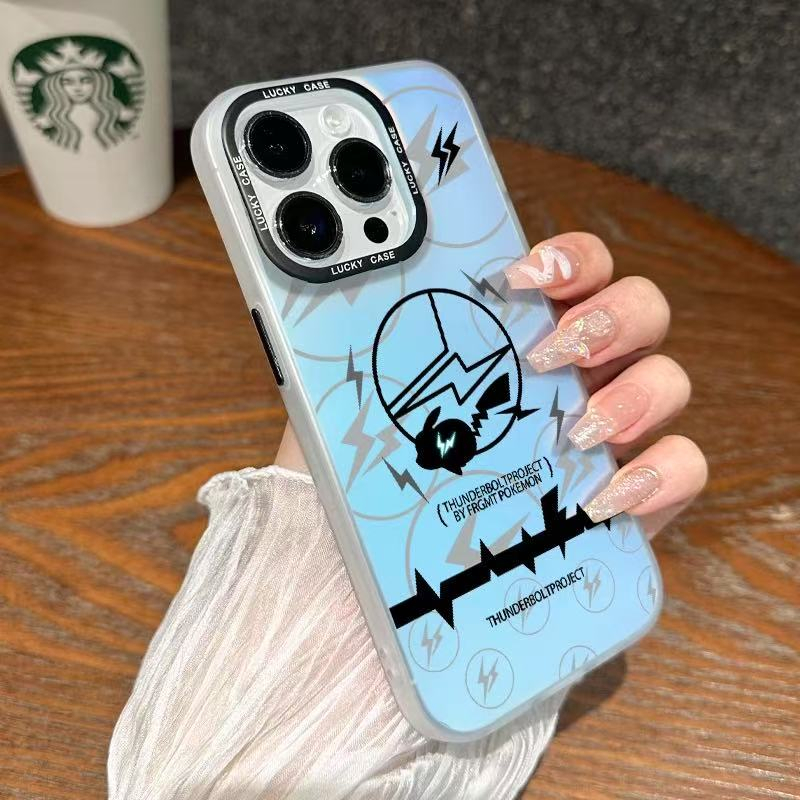coreX case Bearbrick การ์ตูน สีไล่ระดับสี เคส for iPhone xr body 16 Pro ...