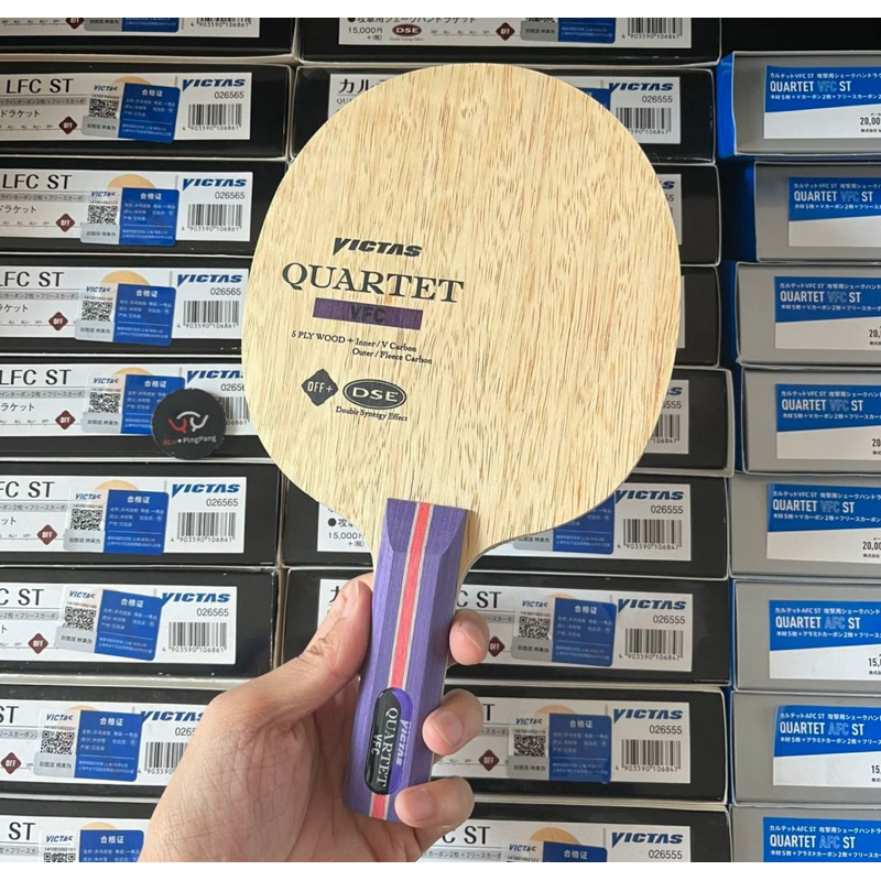 ไม้ปิงปอง Victas Quartet VFC แท้100% (preorder) | Shopee Thailand