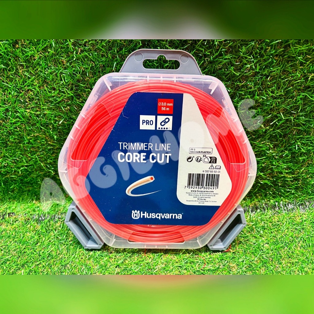 HUSQVARNA เอ็นตัดหญ้า ขนาด 3.0MM. รุ่น #597 66 93-31 (เอ็นแบบเหลี่ยม ...