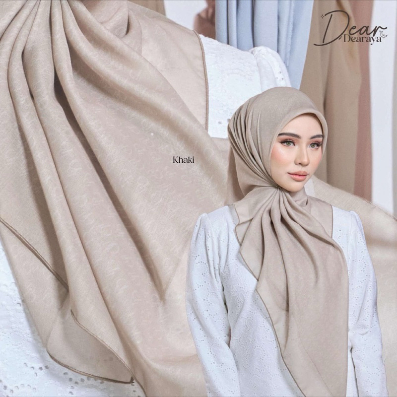 DEARA สีพื้น มีลายในตัว พร้อมส่ง | Shopee Thailand