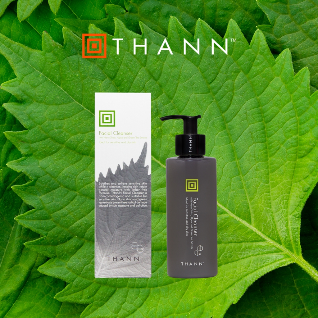 THANN Facial Cleanser 200 ml. ทำความสะอาดใบหน้า รักษาสมดุลความชุ่มชื้น สำหรับผิวแห้งหรือแพ้ง่าย ...