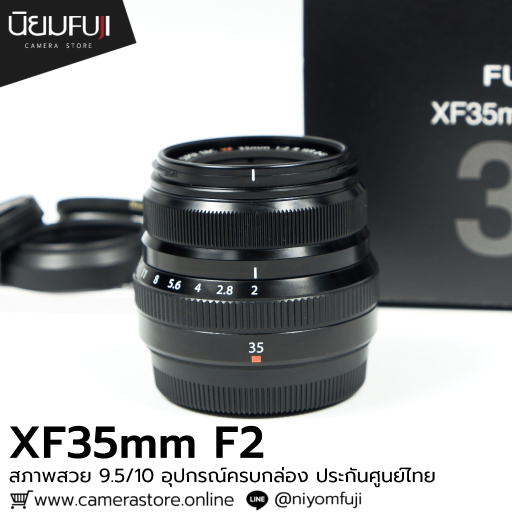 XF35mm F2 R WR อุปกรณ์ครบกล่อง | Shopee Thailand