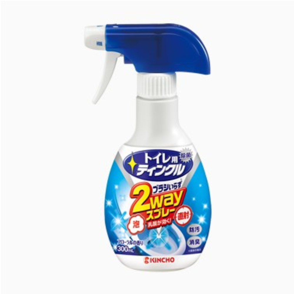 สเปรย์ทำความสะอาดห้องน้ำ KINCHO Toilet Cleaner 2-Way Spray (ขนาด 300 มล.) | Shopee Thailand