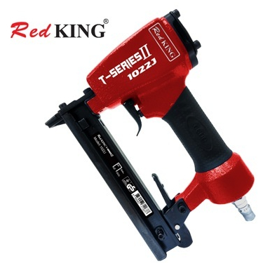 EUROX ปืนลมยิงตะปู เครื่องยิงตะปู ปืนยิงไม้ เครื่องยิงแม็ค แบบขาคู่ รุ่น REDKING 1022J T-SERIES ...