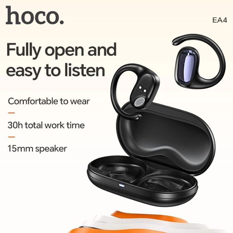NEW!! HOCO EA4 หูฟังบลูทูธ หูฟังบลูทูธไร้สาย Cloud open true wireless ...