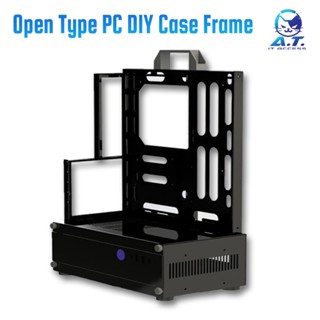 เคสแบบเปิด Open Type Computer Case Frame Vertical Chassis Shelf ATX MOD ...