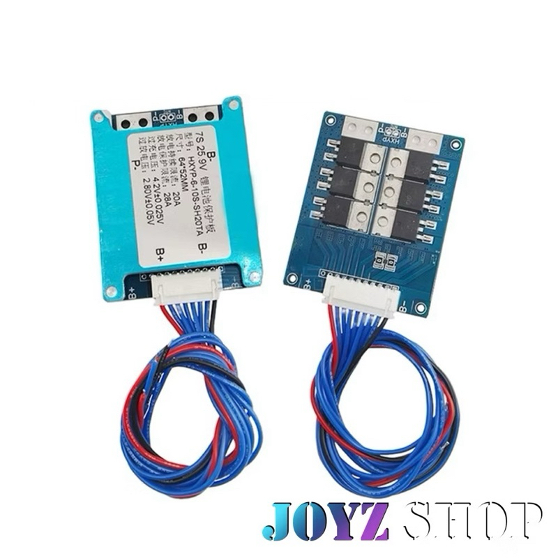 BMS 7S 20A Li-ion 18650 แท้ HXYP บอร์ดป้องกันแบตเตอรี่ Lithium Li-ion ...