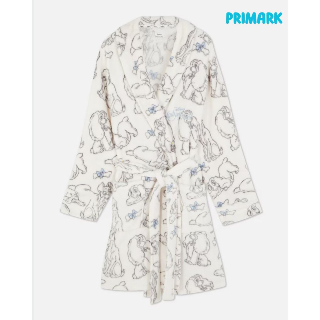 Disney x Primark ชุดคลุมอาบน้ำ Lady and the Tramp ของแท้ จากชอปอังกฤษ ...
