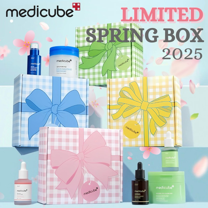 🎁Medicube Limited Spring Box Set 2025🎀เซ็ต4ชิ้น มีจำนวนจำกัด!! | Shopee ...