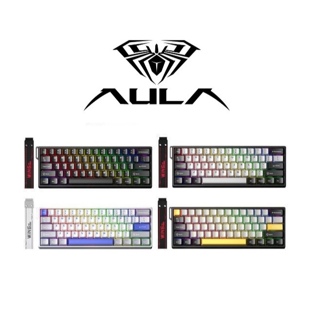 คีย์บอร์ด AULA WIN60HE / WIN68HE Rapid Trigger Keyboard Magnetic Switch ...