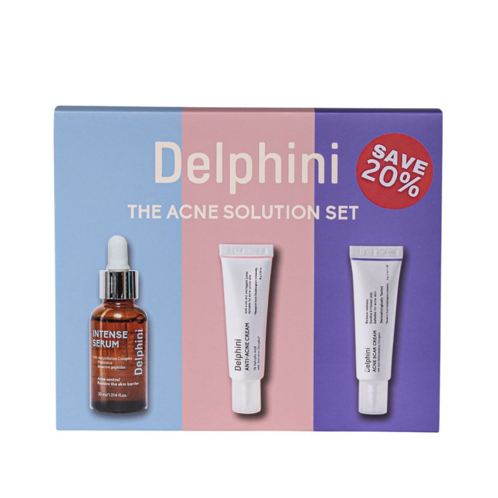 ACNE-SOLUTION SET : Intense Serum 3.0 (Advance Formula) + Anti-Acne ...