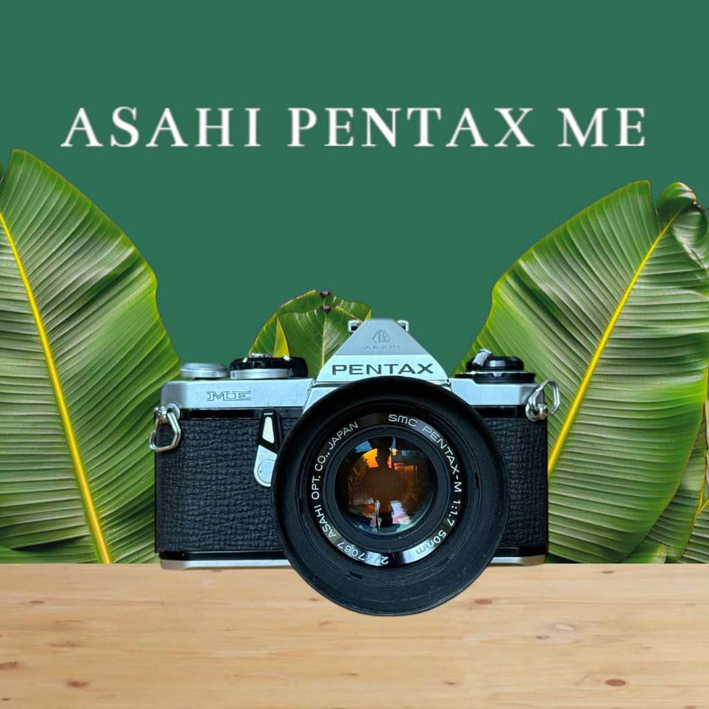 กล้องฟิล์ม ASAHI PENTAX ME+SMC PENTAX-M 50MM.F1.7 | Shopee Thailand