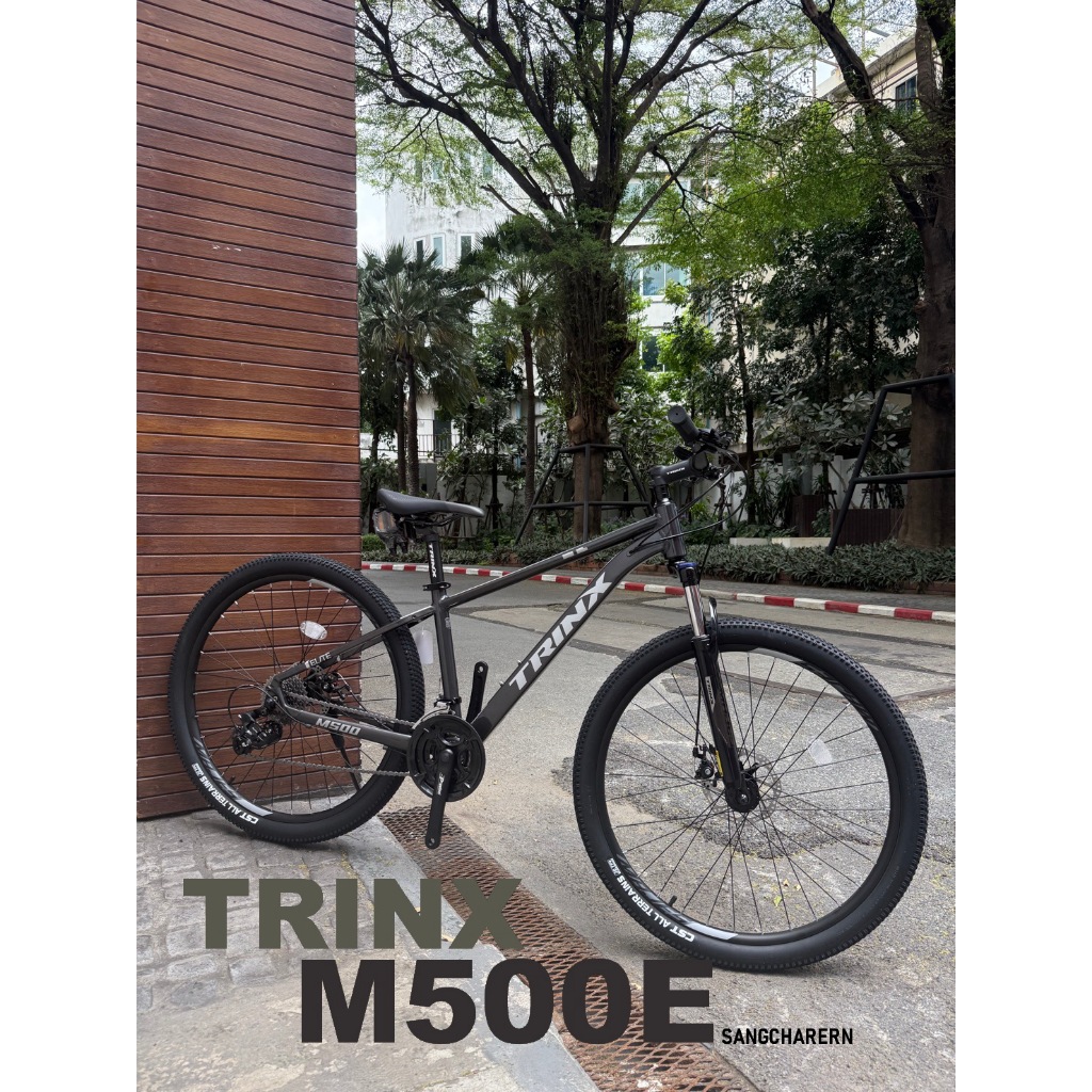 จักรยานเสือภูเขา TRINX รุ่น M500E 27.5 24สปีด ปี 2025 สีใหม่ล่าสุดที่วางจำหน่าย อุปกรณ์ครบ ...