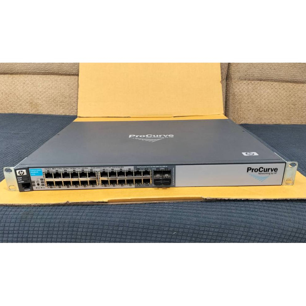 HP J9279A 2510G-24 24 Port Ethernet Managed Network Switch มือสอง เน้น ...