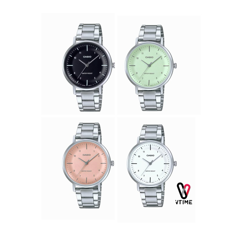 CASIO นาฬิกาผู้หญิง รุุ่น LTP-VT03D-1B | LTP-VT03D-3B | LTP-VT03D-4B | LTP-VT03D-7B | Shopee ...