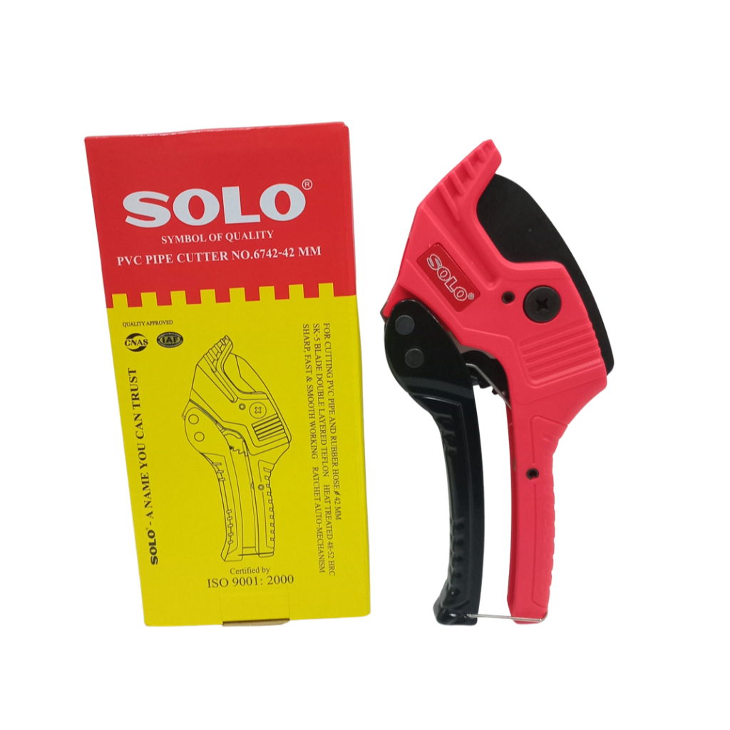 Solo กรรไกรตัดท่อ PVC ใบมีด SK5 No.6742 PVC PIPE CUTTER | Shopee Thailand
