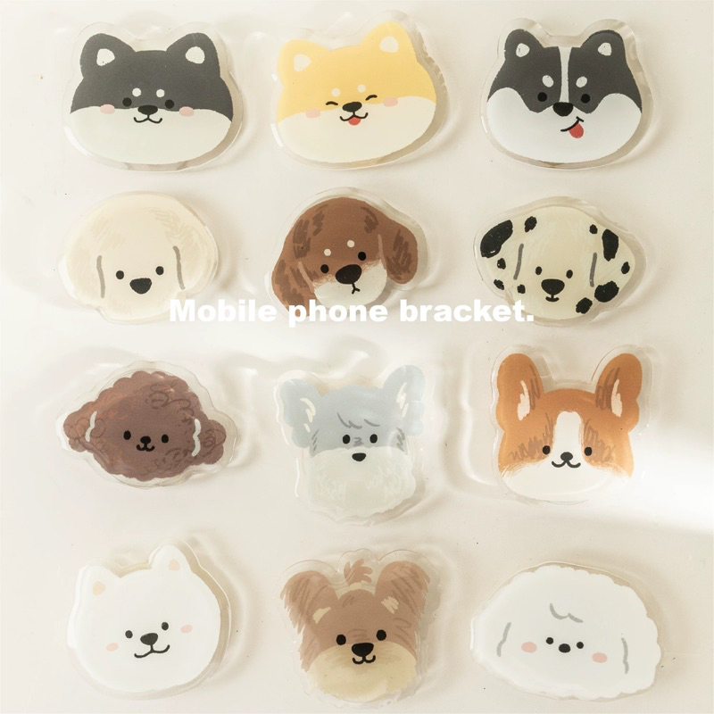 (ส่งทันที!) Supercase Popsocket Griptok iring ขาตั้งมือถือ กริ๊ปต๊อก กริ๊ปท็อก กริปทอก ไอริง หมา ...