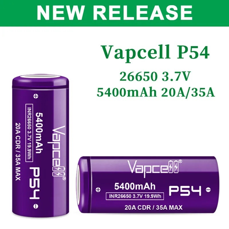 Battery Vapce INR 26650 3.7V / 5400mAh 20 A | Shopee Thailand